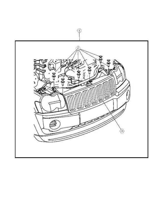 Mopar OEM Parts - PUSH PIN 06503598 | Auto Parts