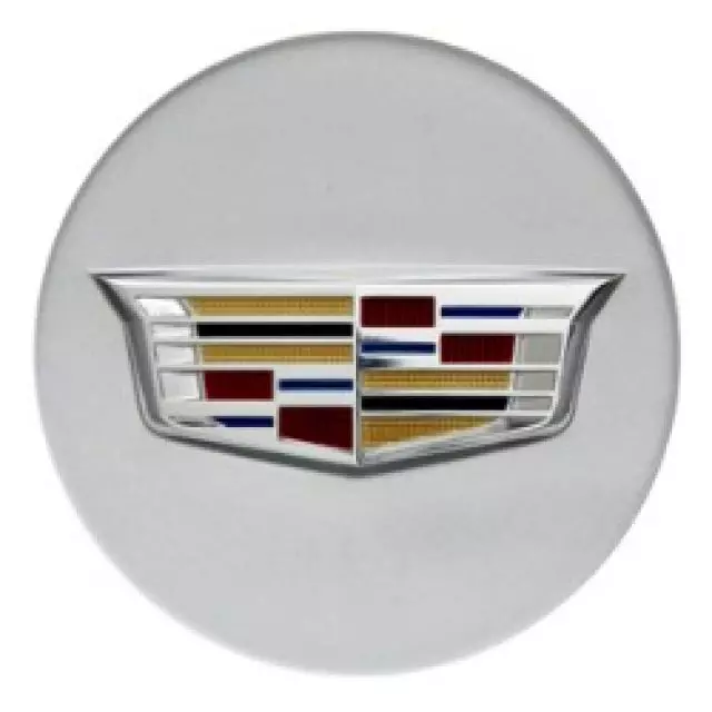 19351813 - Wheel Center cap Silver w/Color Crest - 2015-2021 GM ...