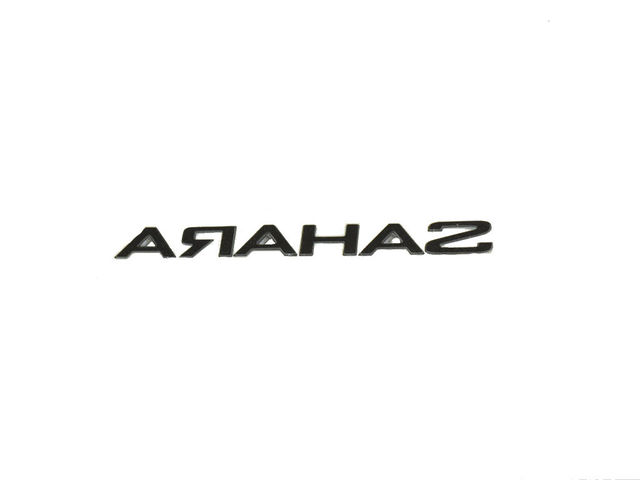 2018-2024 Jeep Wrangler Front Fender Nameplate 68291782AA | Mopar Estores