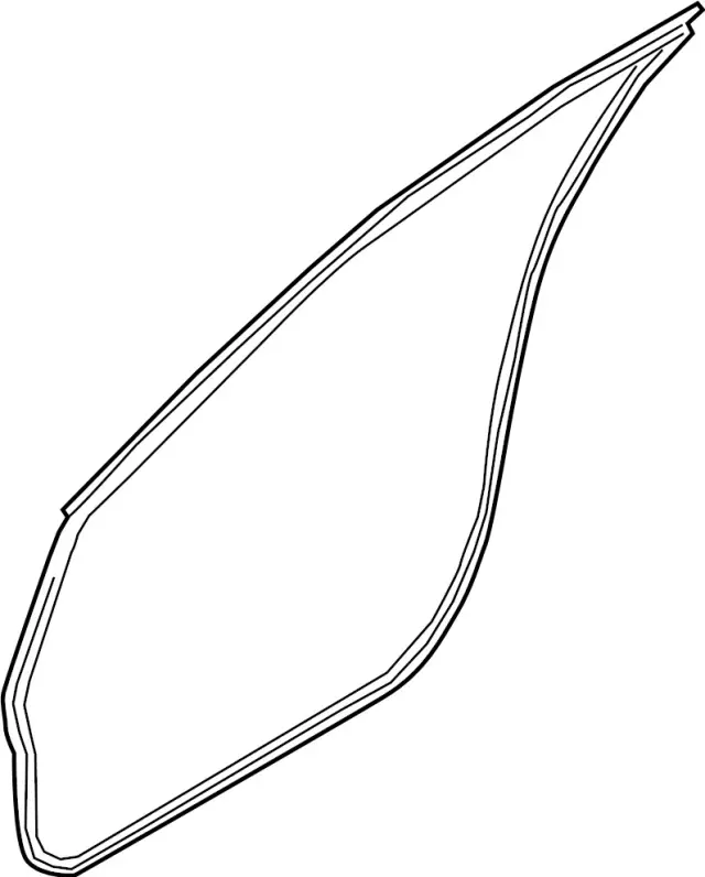 Weatherstrip-Front Door, Left-hand 80831-5NA0A | Faulkner Infiniti of ...