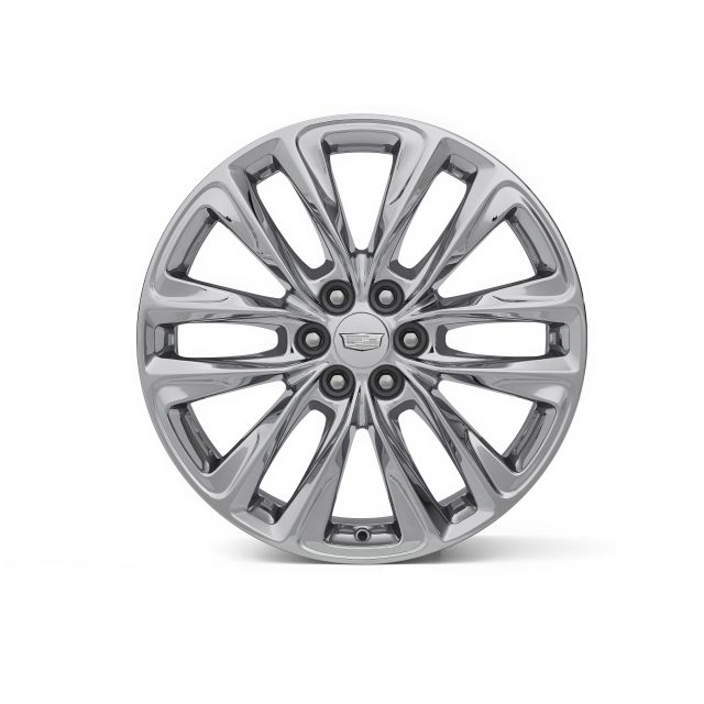 2021-2022 Cadillac 20 Wheels, 12-Spoke Aluminum, Chrome Finish 84465272 ...