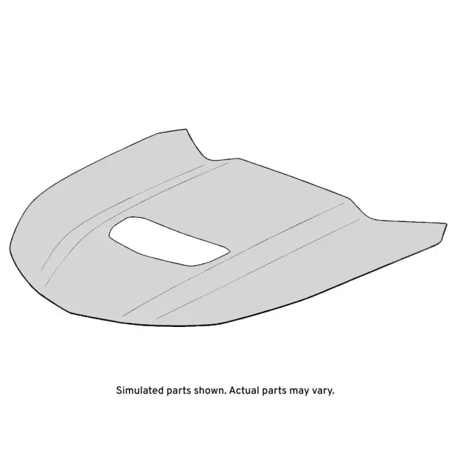 2017-2024 Chevrolet Camaro Black Hood Decal 84406072 GM | GMPartsDirect.com