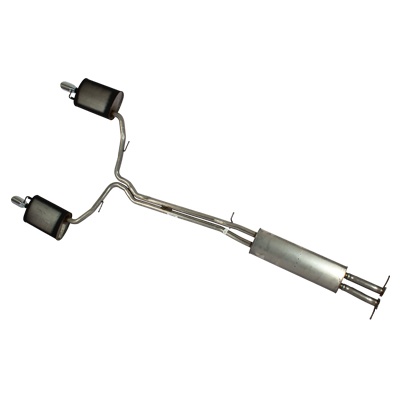 Ford DA5Z-5230-B - Muffler & Pipe - 2013-2016 Lincoln MKS | OEM Ford ...