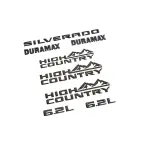 2024 Chevrolet Silverado 1500 Silverado High Country Emblems - Black ...
