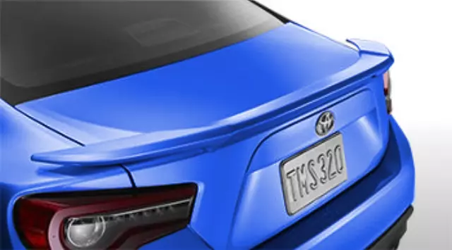 PT938-18130-28 - Spoiler, Rear Lip, Neptune Blue - 2019-2020 Toyota 86 ...