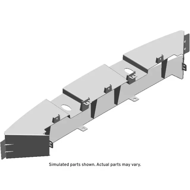 2016-2020 GM Front Bumper Shutter Lower Baffle 23487156 GM ...