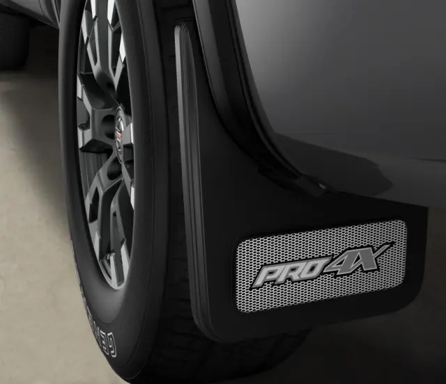 999J2-W80D3 - 2023-2024 Nissan TITAN - Mud Flaps Front Kit - Pro-4X ...