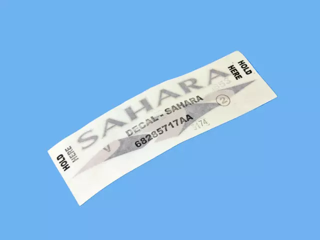 2016-2018 Jeep Decal 68285717AA | Mopar eStore