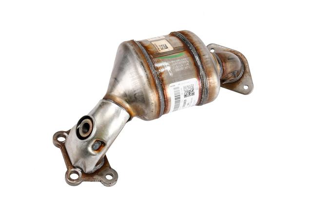 3-Way Catalytic Converter with Flanges and Bushings 19418922 ...