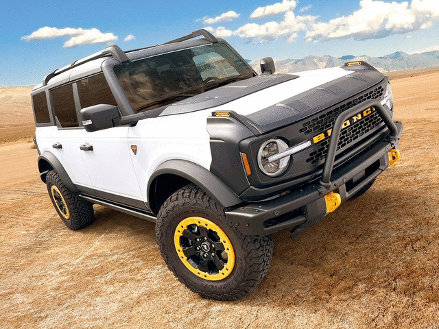 2023 Ford Bronco Front End Body Appearance Kit, Fender, Hood VM2DZ ...