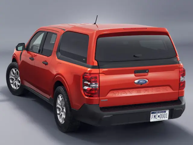 2025 Ford Maverick Ruby Red Tint Snug Top Sport Bed Cap For 4.5 VNZ6Z ...