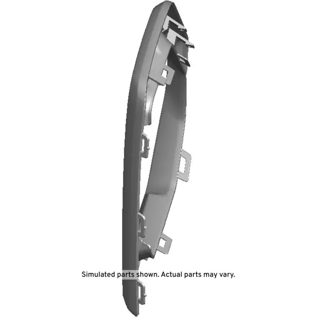 2019-2022 GMC Nightrider Chrome Front Driver Side Fog Lamp Bezel Insert ...