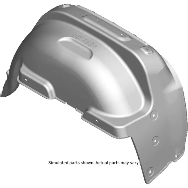 2015-2022 GM Rear Wheel House Liner 22893880 GM | GMPartsDirect.com