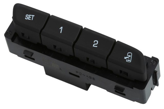 2014-2022 Chevrolet Jet Black Driver Seat Adjuster Memory Switch ...
