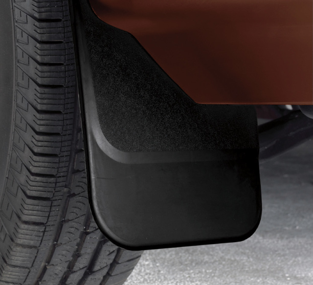 7T4Z-16A550-A - Splash Guards, Flat Molded, 2-Pc Kit - 2007-2015 Ford ...