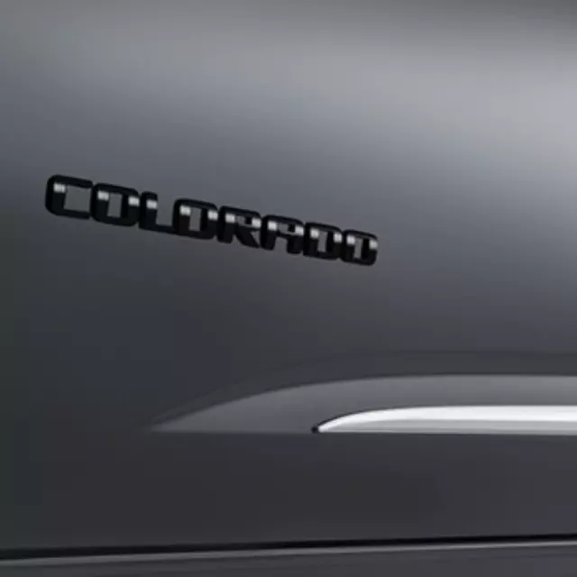 2004-2020 Chevrolet Colorado Emblem Set 84471222 GM | GMPartsDirect.com