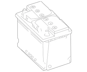 001-982-82-08 - Battery For 1954-2026 Mercedes-Benz | Mercedes-Benz ...