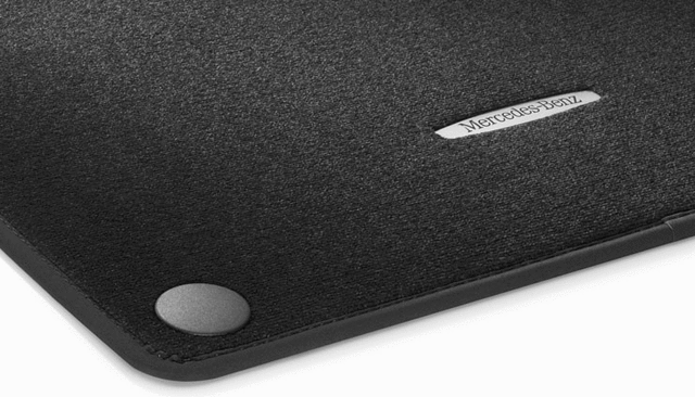 222-680-67-02-9F87 - Velour Floor Mats Classic Set 4-Piece - 2018-2019 ...