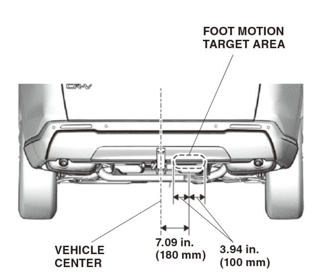 08U59-3A0-100 - 2023 Honda CR-V - Hands Free Power Tailgate Sensor ...