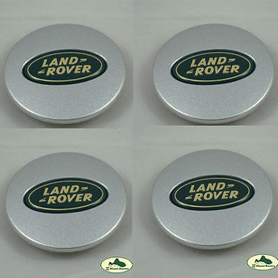 Genuine OEM Wheel Center Caps, Satin Silver Finish Part# LR094546 Fits ...