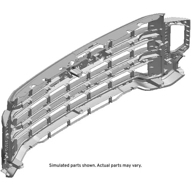 2020-2023 GMC Black Front Grille 84656389 GM | GMPartsDirect.com