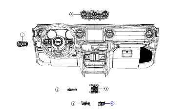 2018-2020 Jeep Electronics, Auxiliary Power Outlet, 12V 82215190AD | My ...