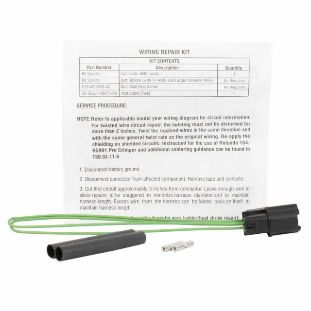 AU2Z-14S411-AGC - Wire Assembly Ford Parts Direct