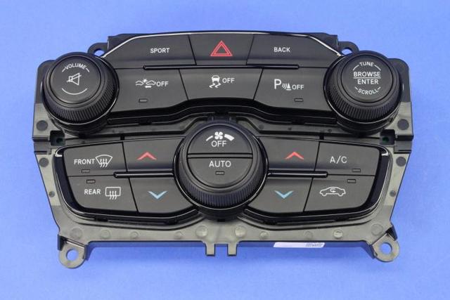 2015-2016 Dodge Challenger Vehicle Feature Controls Center Stack ...