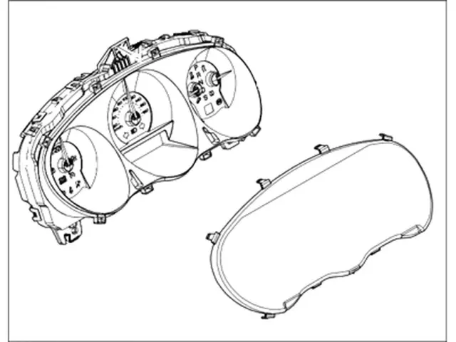 AH6Z-10849-BA - Instrument Cluster Big 3 Auto Parts