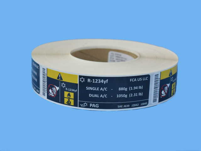 2017 Chrysler Pacifica Air Conditioning System Label 68227802AB | Mopar ...