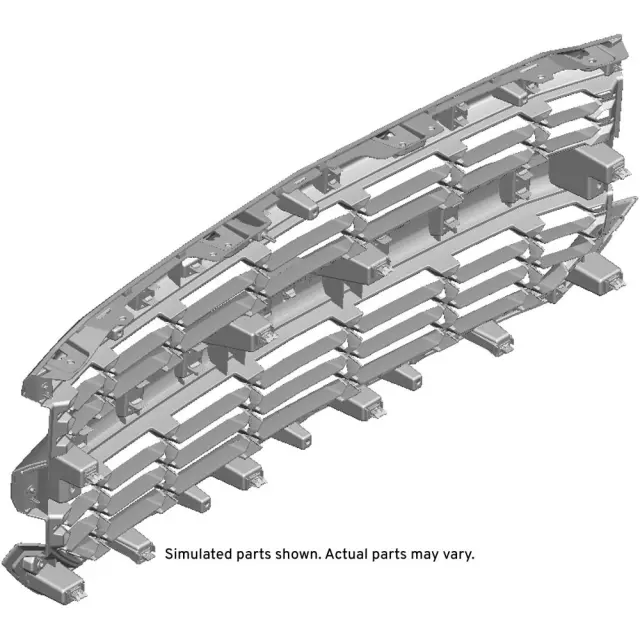 2016-2019 Chevrolet F Grille Replaced Part Number 84374378. 84602489 GM ...