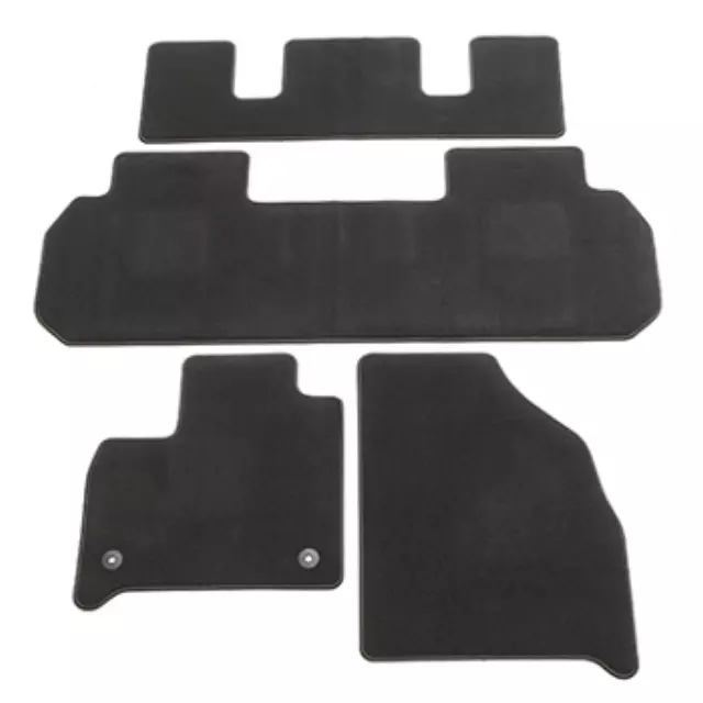 2018-2022 Chevrolet Traverse Floor Mats, Carpet, Full Set, 7 Passenger ...
