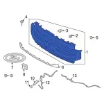 LC3Z-8200-EA - Grille Assembly 2020-2022 Ford F-350 Super Duty | Ford ...