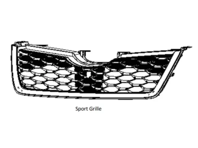 J1010SJ200 - Sport Grille Chrome - 2019-2021 Subaru Forester | World ...