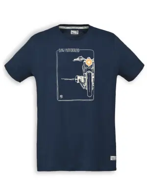 Mens-R-nineT-T-Shirt-Blue - Mens R nineT T-Shirt | BMW Motorrad USA