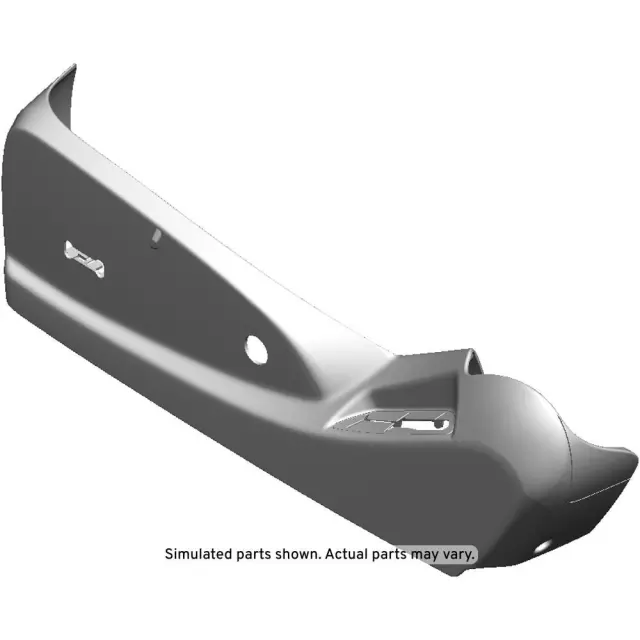 Jet Black Driver Seat Cushion Outer Finish Cover 23407044 GM ...