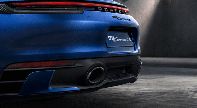Genuine Porsche 992-044-210 |992 911 C2/C4 (2020+) Sports Exhaust ...