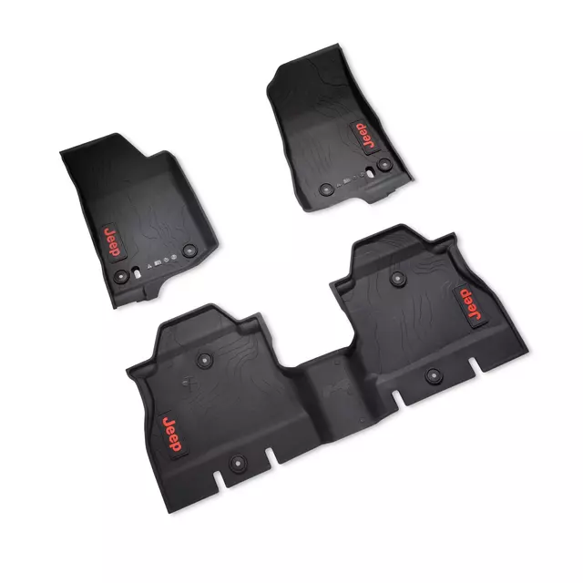 2021 2025 Jeep Wrangler Mat Kit Floor Complete 82216623AB Mopar eStore