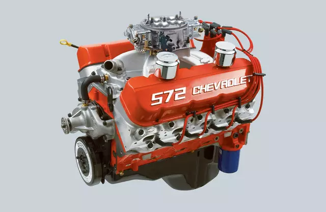Chevy Tall Deck Big-Block V-8 572 CID Engine 19331585 GM ...
