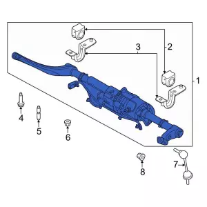 2021-2024 Ford Bronco Stabilizer Bar MB3Z-5482-X | OEM Parts Online