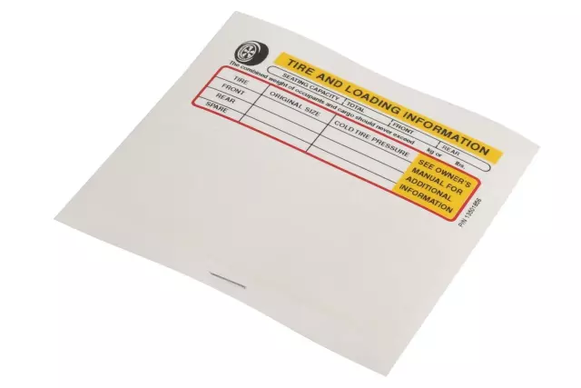 Labels for 2024 Chevrolet Silverado 2500 HD | GMPartsDirect.com