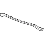 2018-2021 GMC Terrain Exterior Bright Chrome Front Bumper Fascia Lower ...