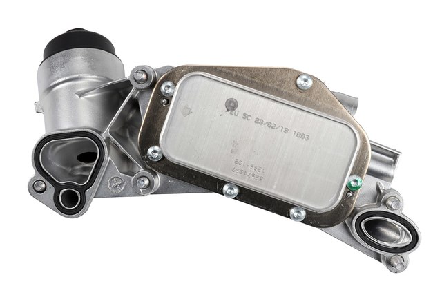 Genuine OEM Engine Oil Cooler Kit with Housing, Insert, Seals, and Cap ...