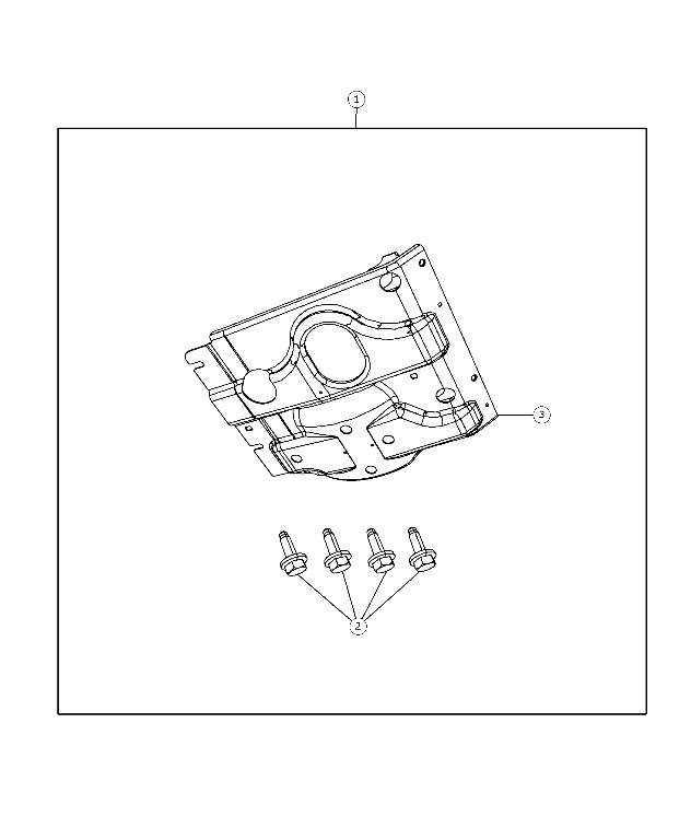 2006-2023 Mopar Hex Head Bolt And Washer, Mounting 6104416AA | Mopar ...