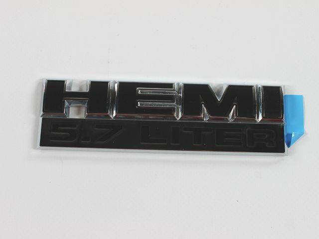 2006-2012 Mopar Chrysler Jeep Dodge 5.7 HEMI Emblem Decal Nameplate ...