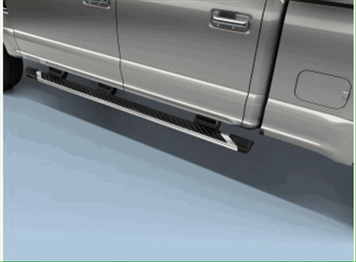 2017-2024 Ford Step Bars, 5 Inch, Chromed Aluminum hc3z16450cb ...