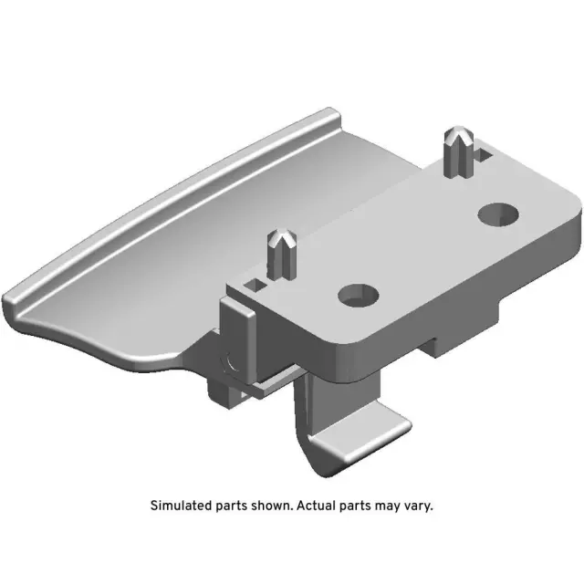 Black Front Floor Console Armrest Latch 84318923 GM | GMPartsDirect.com