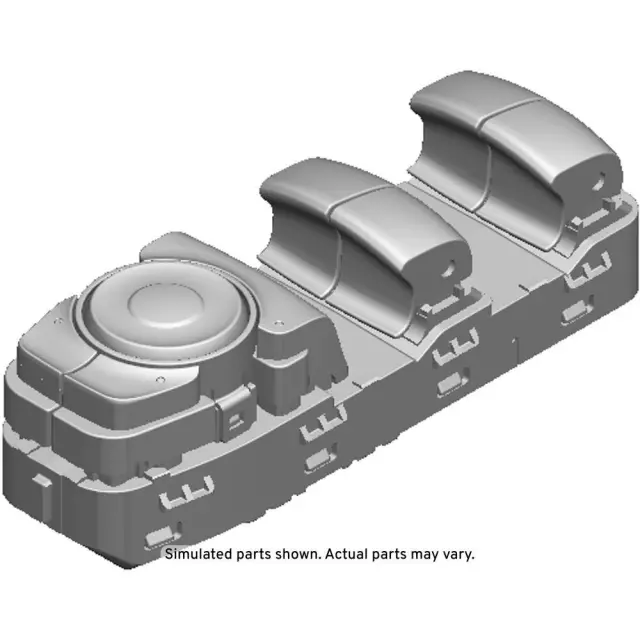 84512890 - Black Front Driver Side Door Window Switch 2016-2025 GM ...