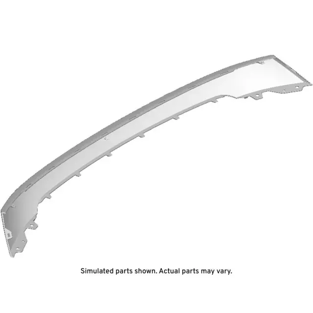 2018-2019 GMC Acadia Black Front Bumper Fascia Skid Plate 84161583 GM ...
