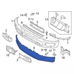 PC3Z-17626-BA - Valance 2023-2024 Ford | Ford Parts Direct